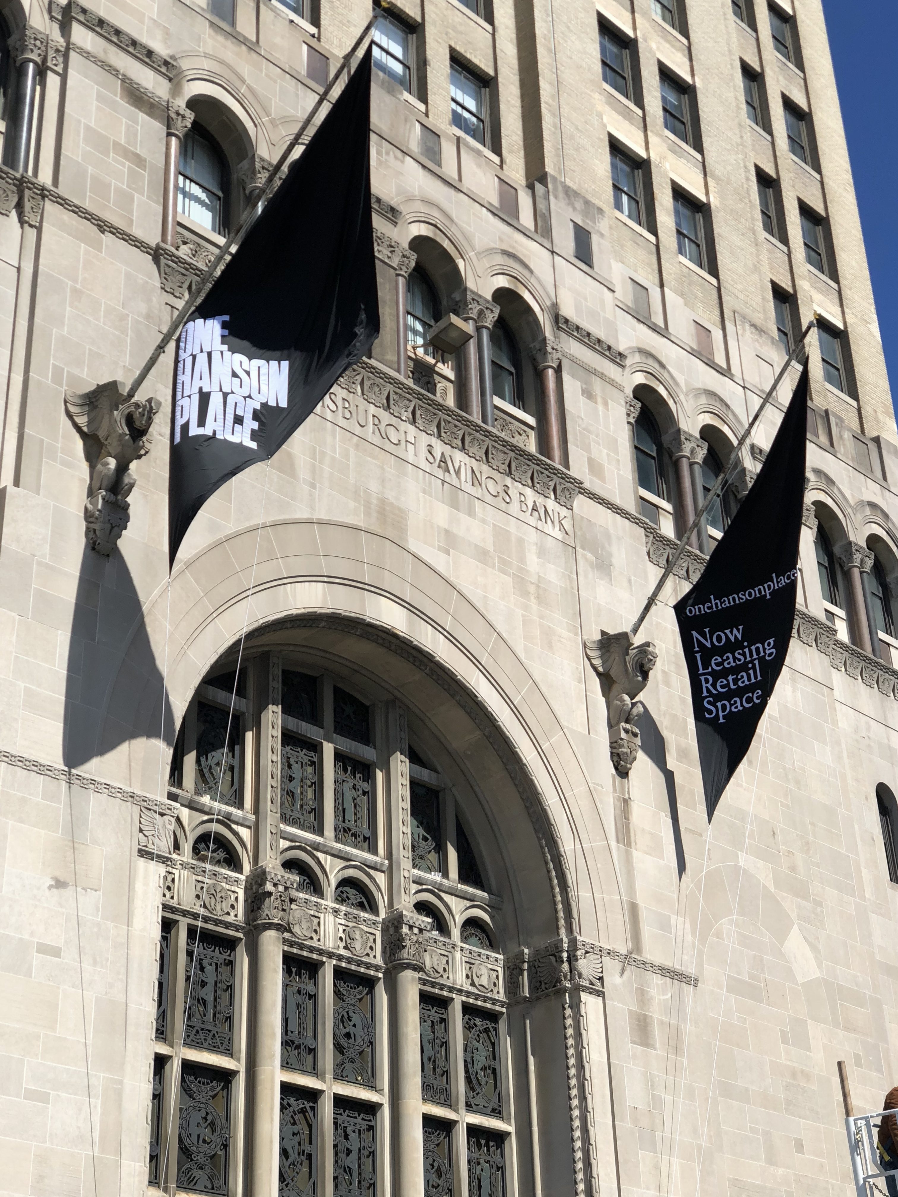Custom Banner Pole - NYC Neon Sign Installation & Repair